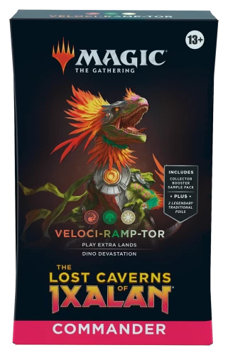 Magic E Lost Caverns of Ixalan Commander Deck RGW Veloci-Ramp-Tor ...